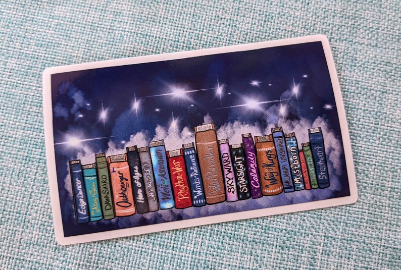 Brandon Sanderson Sticker Book Collection Vinyl Sticker - Etsy
