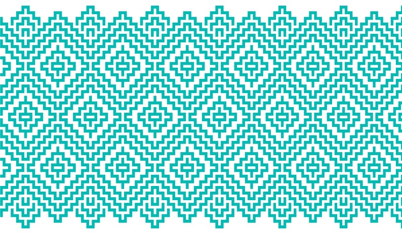 Diamond Echo Overlay Mosaic Crochet PATTERN ONLY for Cushion - Etsy