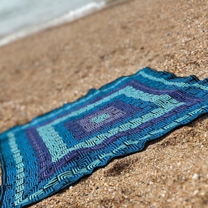 Overlay Mosaic Crochet Pattern: Squares Blanket or Cushion (PDF Pattern ...