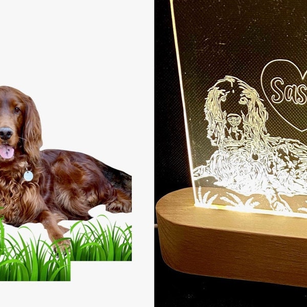 Acrylic Night Light - Etsy Australia