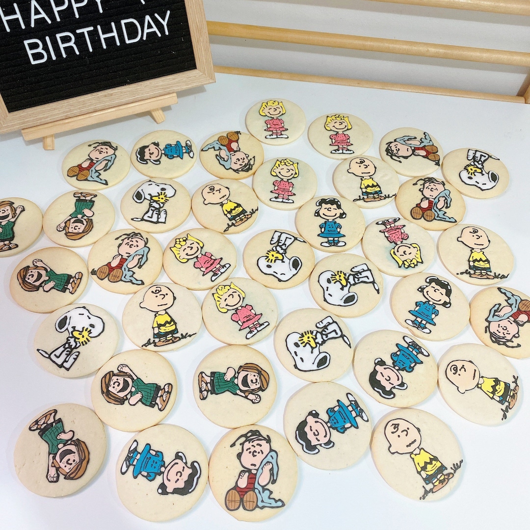 Charlie Brown Peanut Sugar Cookie - Etsy