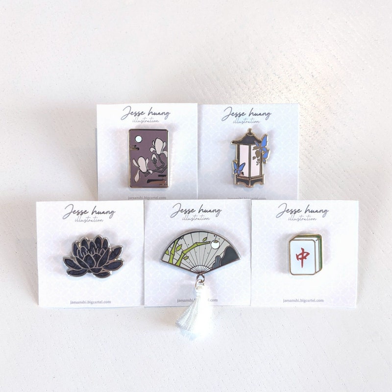 Chinese Enamel Pin - Etsy
