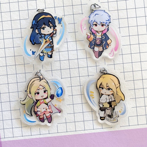 Fire Emblem Awakening Vinyl Stickers First Gen Females Fire - Etsy