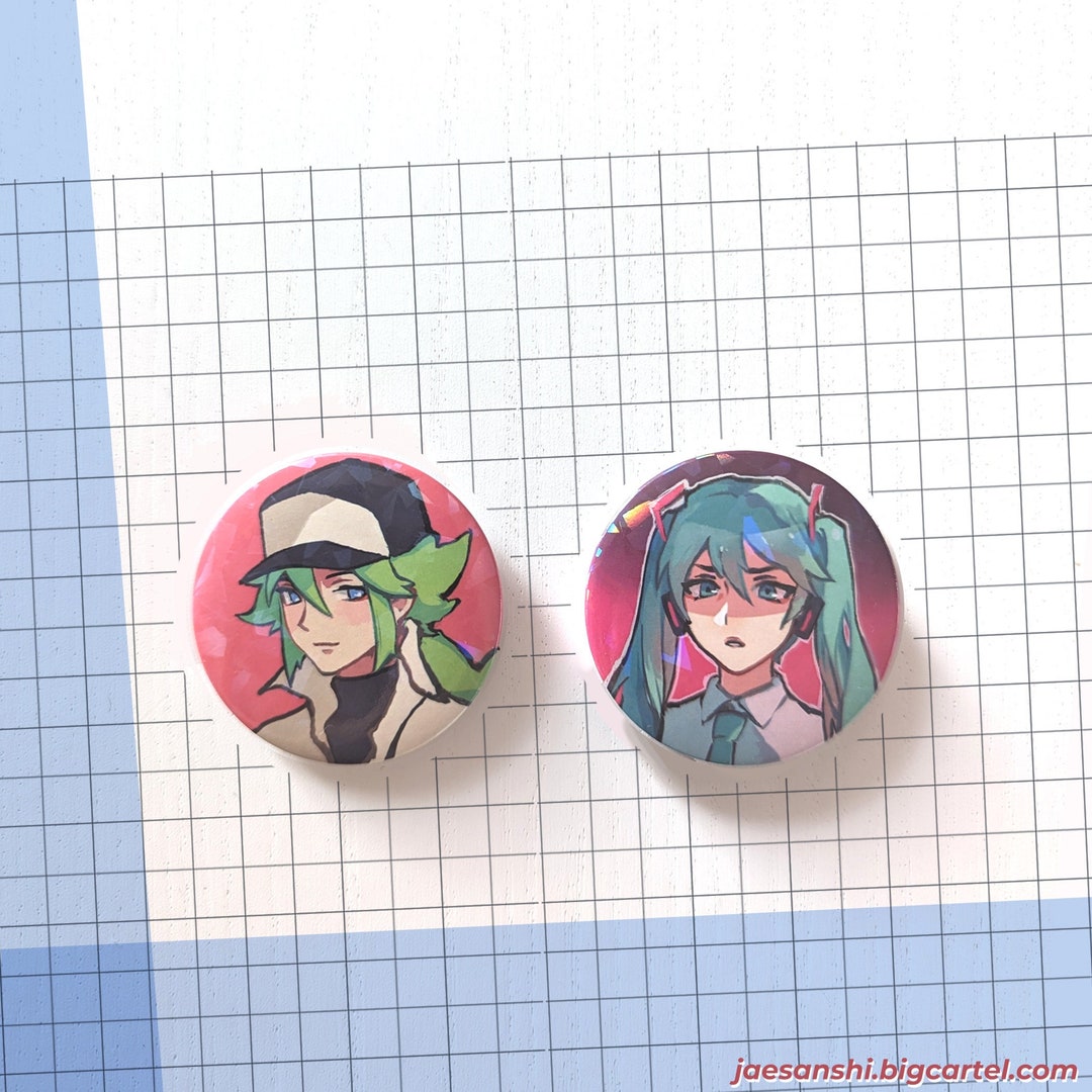 Holographic Character Badges 1.7 Inch - Etsy