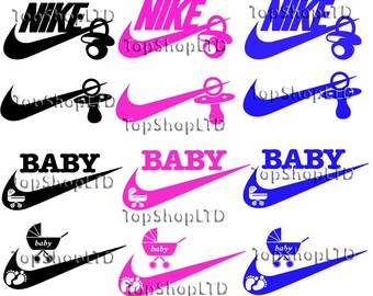 Nike Pacifier Svg | Etsy