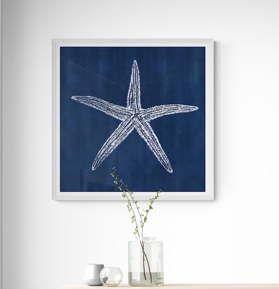 Blue Starfish Art