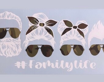 Family Life Decal - Etsy