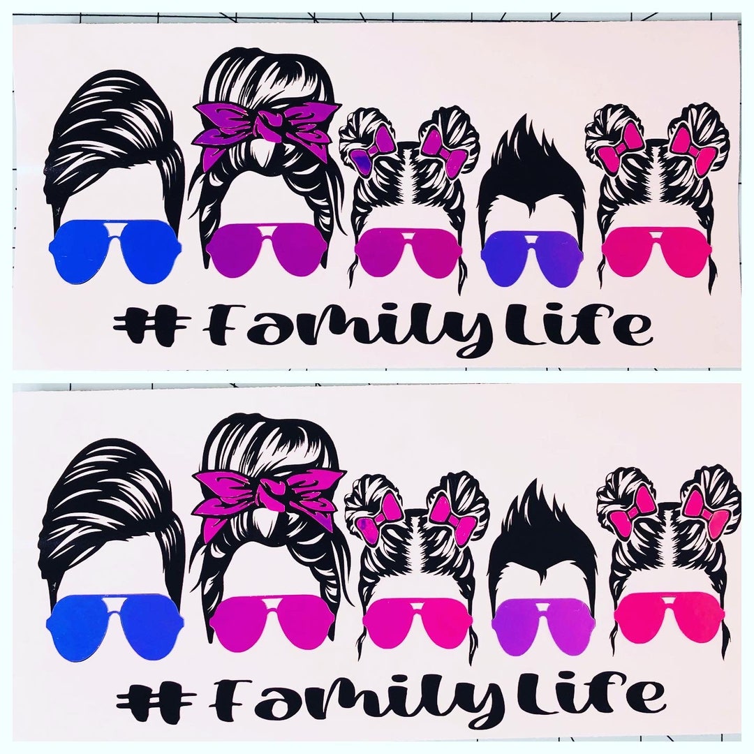 Family Life Decal | Car Decal, Laptop Decal, Etc. - Etsy