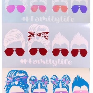 Family Life Decal | Car Decal, Laptop Decal, Etc. - Etsy