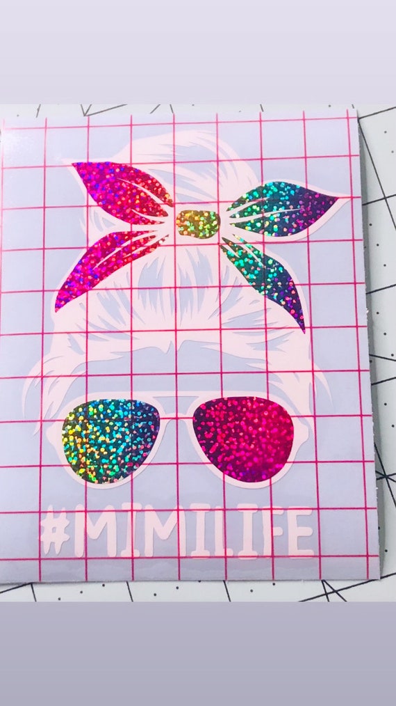 MIMI Life MOM Life GIGI Life Car Decal Tumbler Decal | Etsy
