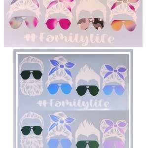 Family Life Decal | Car Decal, Laptop Decal, Etc. - Etsy
