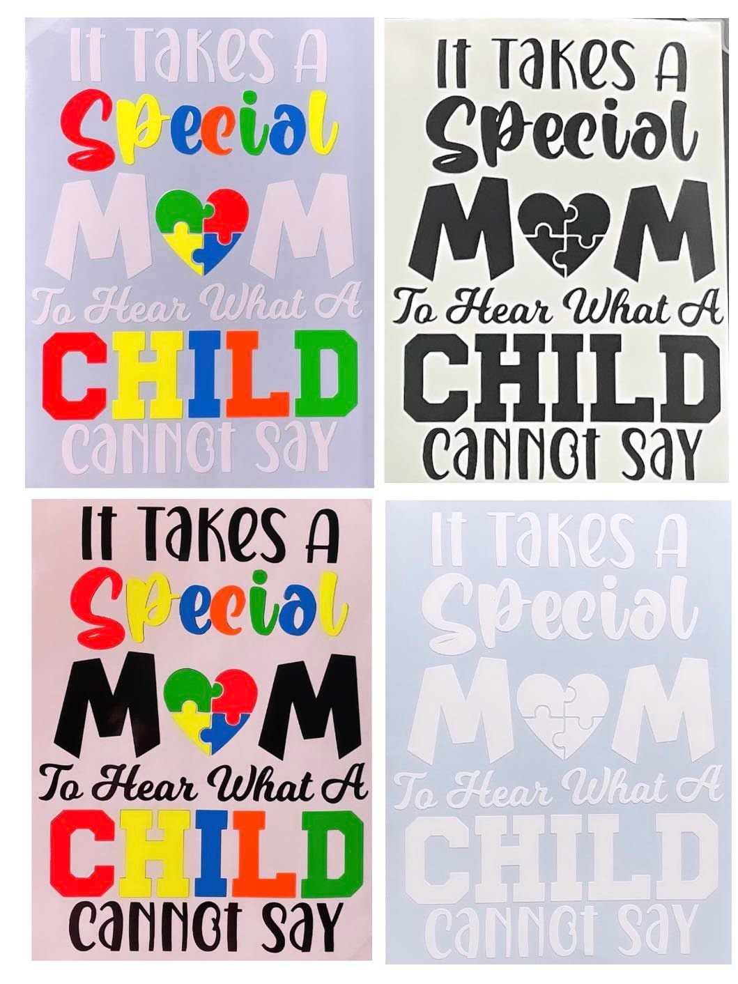 It Takes a Special MOM to Hear What a CHILD Cannot Say | Awareness ...