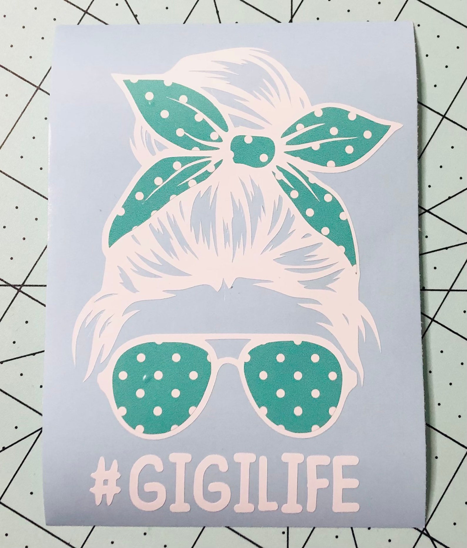 MIMI Life MOM Life GIGI Life Car Decal Tumbler Decal | Etsy