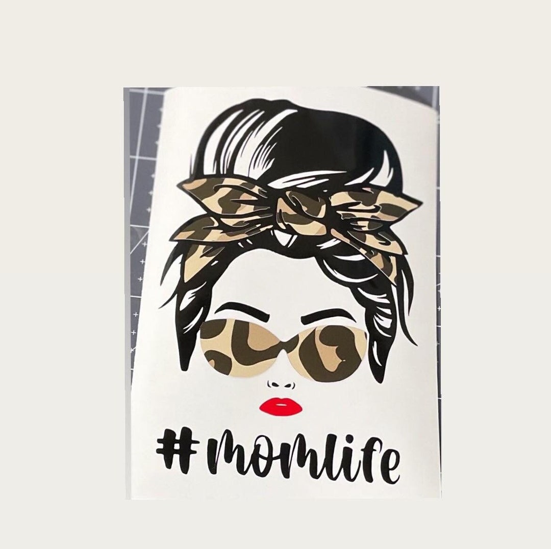 MOM Life Car Decal, Tumbler Decal, Laptop Decal, Etc. - Etsy