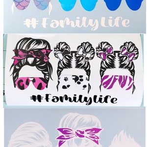 Family Life Decal | Car Decal, Laptop Decal, Etc. - Etsy
