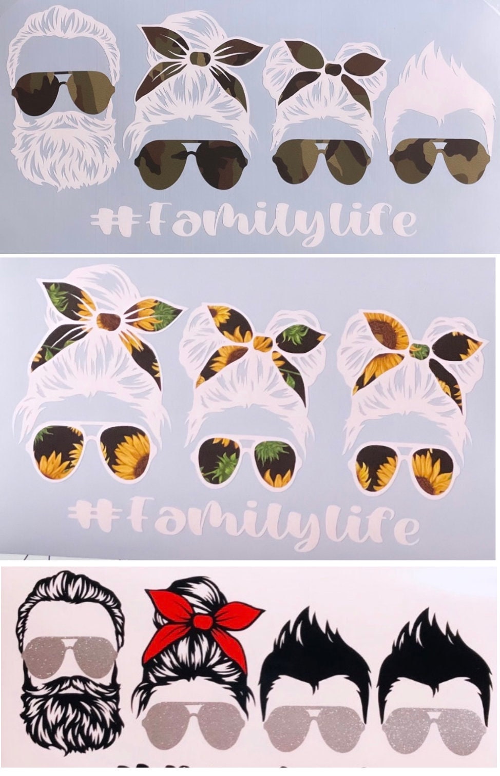 Family Life Decal Car Decal Laptop Decal Etc. | Etsy