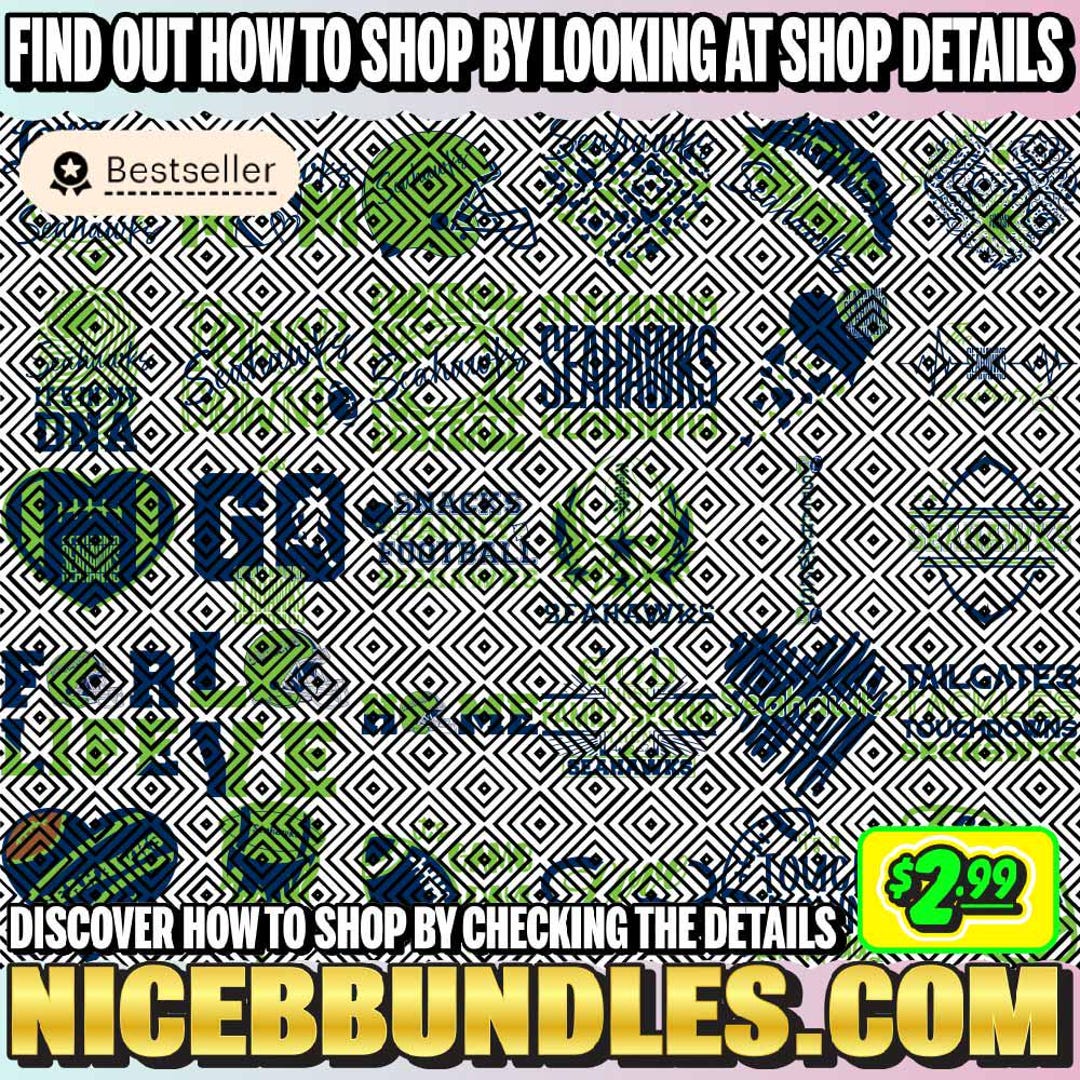150 Seattle-seahawks Designs Svg Bundle, Seattle-seahawks Svg, N-F-L ...