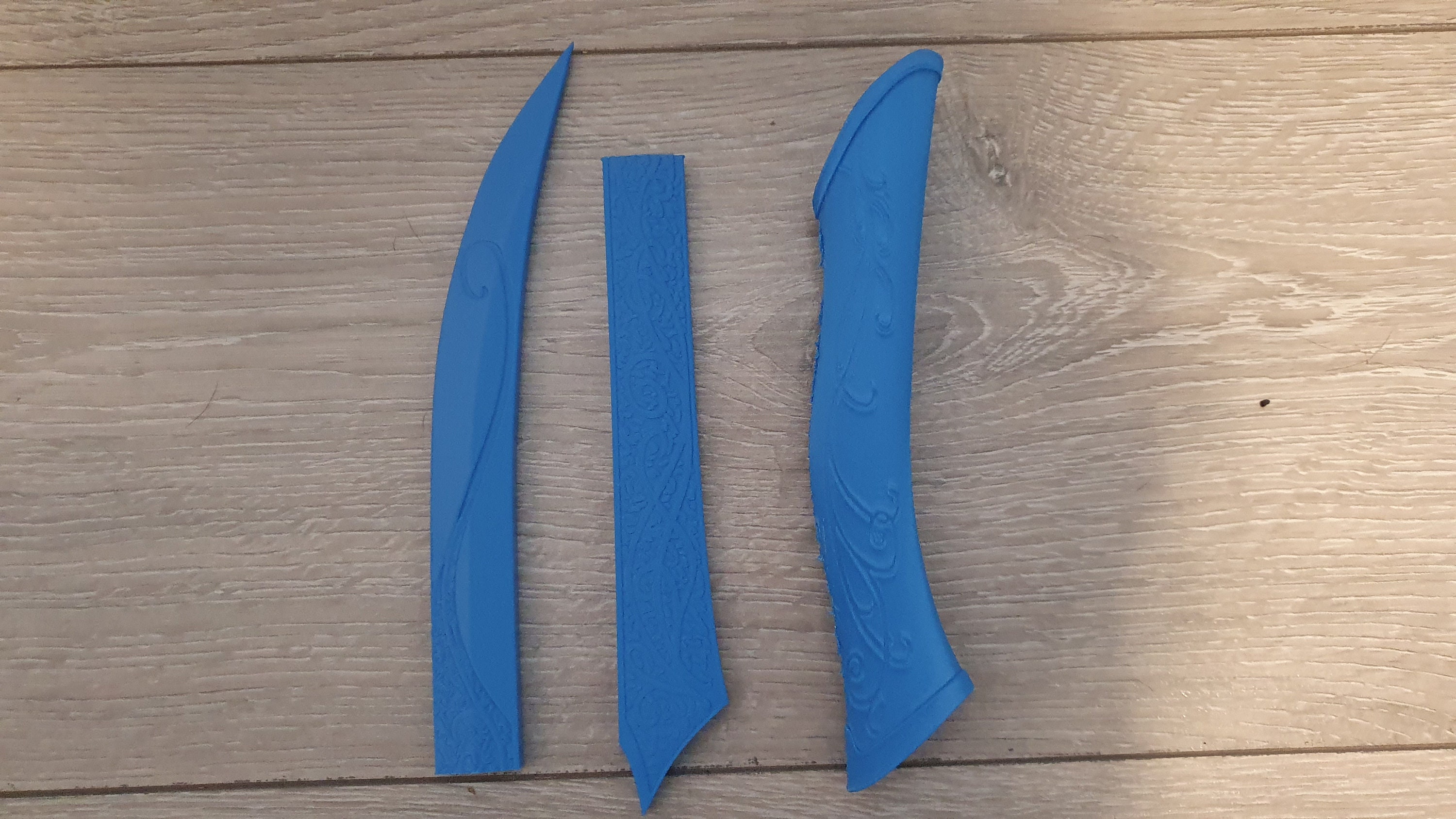 3D PRINTED Legolas Blades Raw Print, Gift, LOTR, Hobbit, Cosplay, Elf ...
