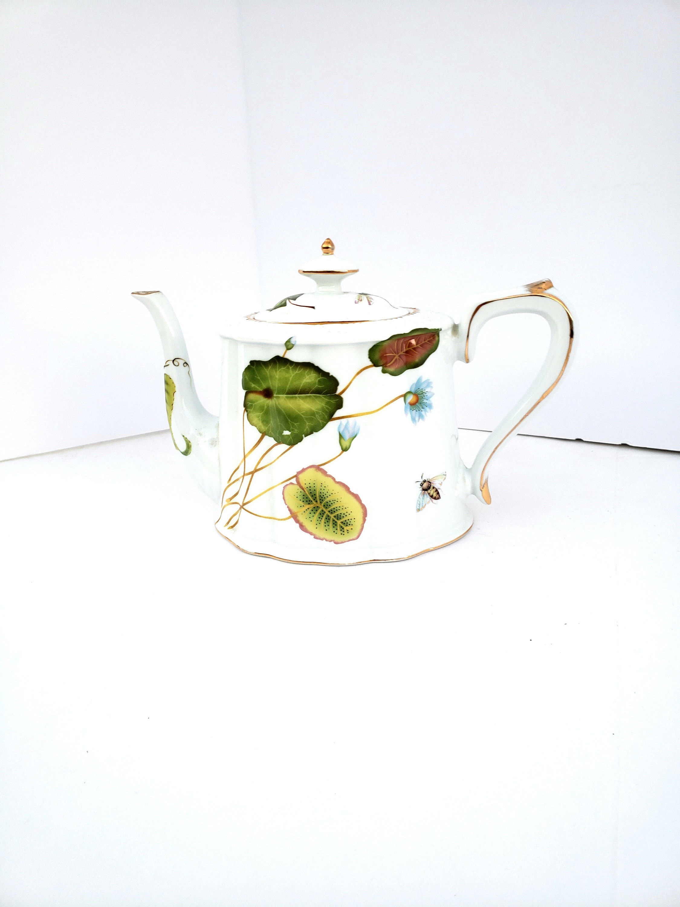 Home & Living Tea Makers botanical tea pot country cottage chic ...