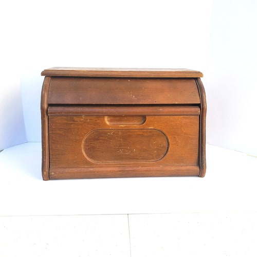 Vintage Wood Bread Box Pie Safe Rustic Farmhouse Bread Box - Etsy