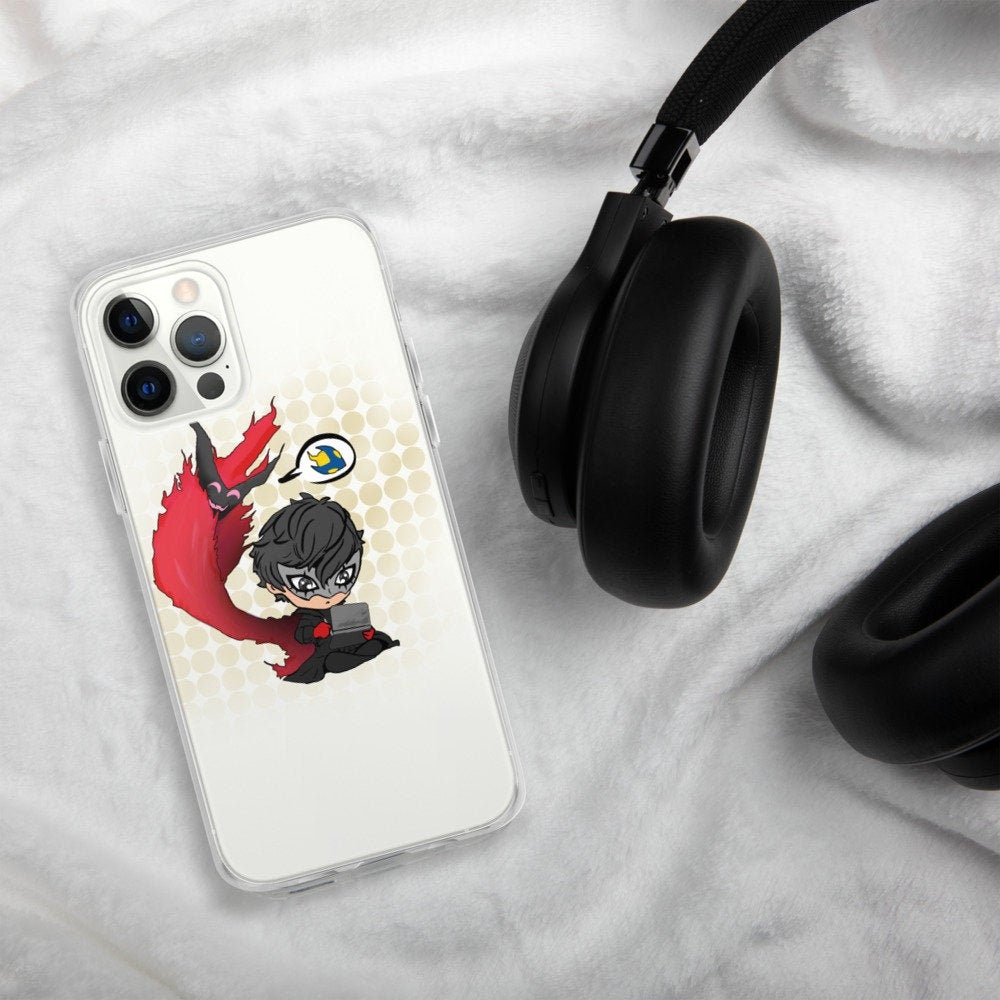 Persona 5 Royal - "joker's Handheld Chill Time" iPhone Case (clear) - Etsy