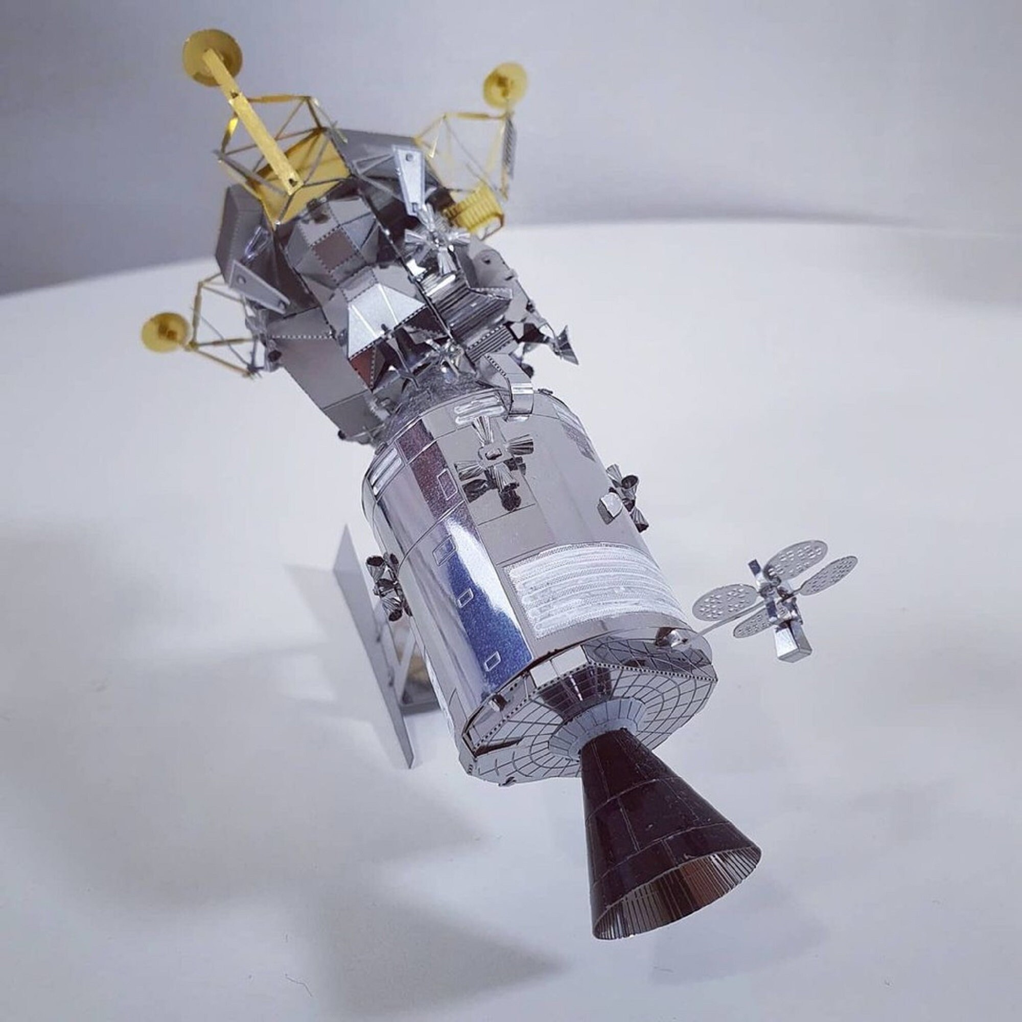 Model Apollo 11 Spacecraft Puzzle Metal 3D Model Age 14 - Etsy