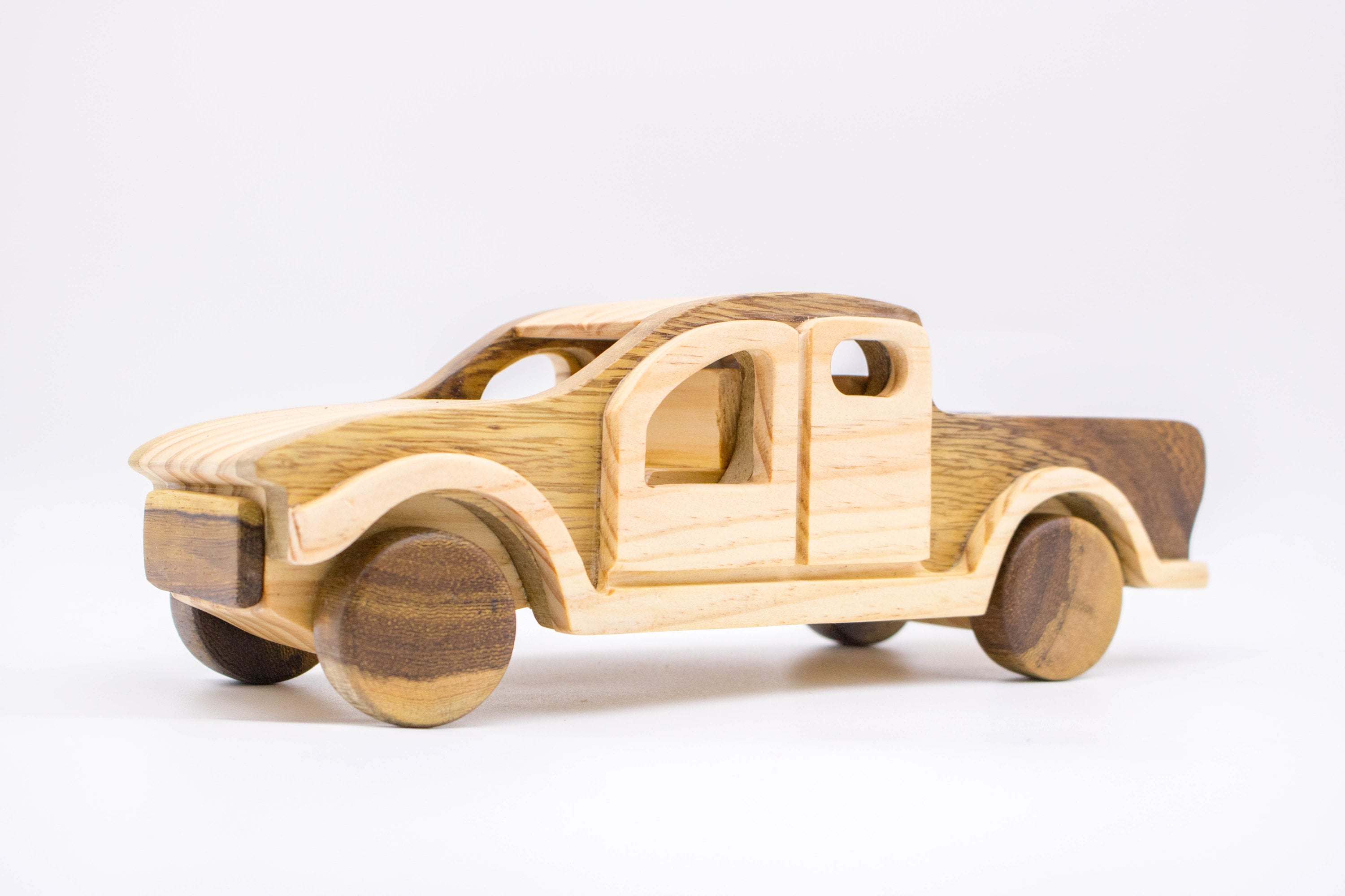 Wooden Pickup Truck Toy Wooden Vehicles Wooden Cars Wooden - Etsy