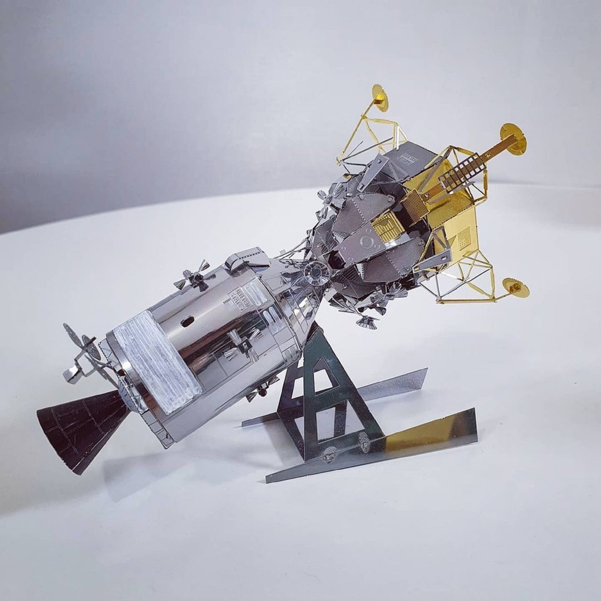 Model Apollo 11 Spacecraft Puzzle Metal 3D Model Age 14 - Etsy