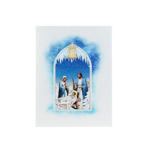 Handmade Nativity Scene Pop-up Card | 3D Christmas Holiday Greeting - Etsy
