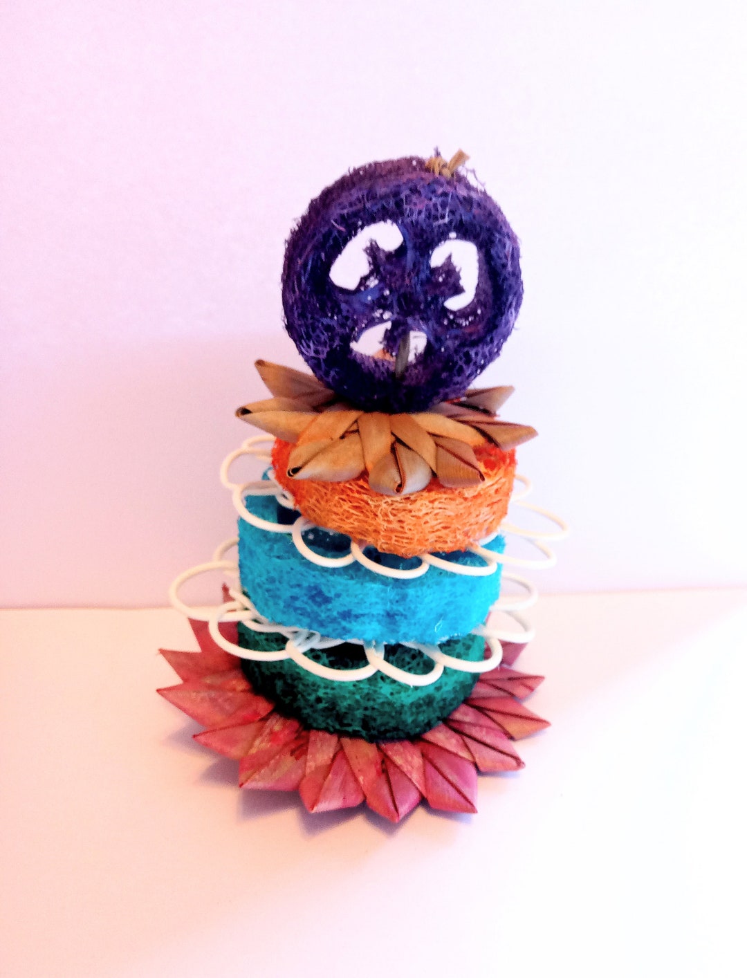 Luxury Loofah Birthday Cake for Chinchillas Rabbits - Etsy