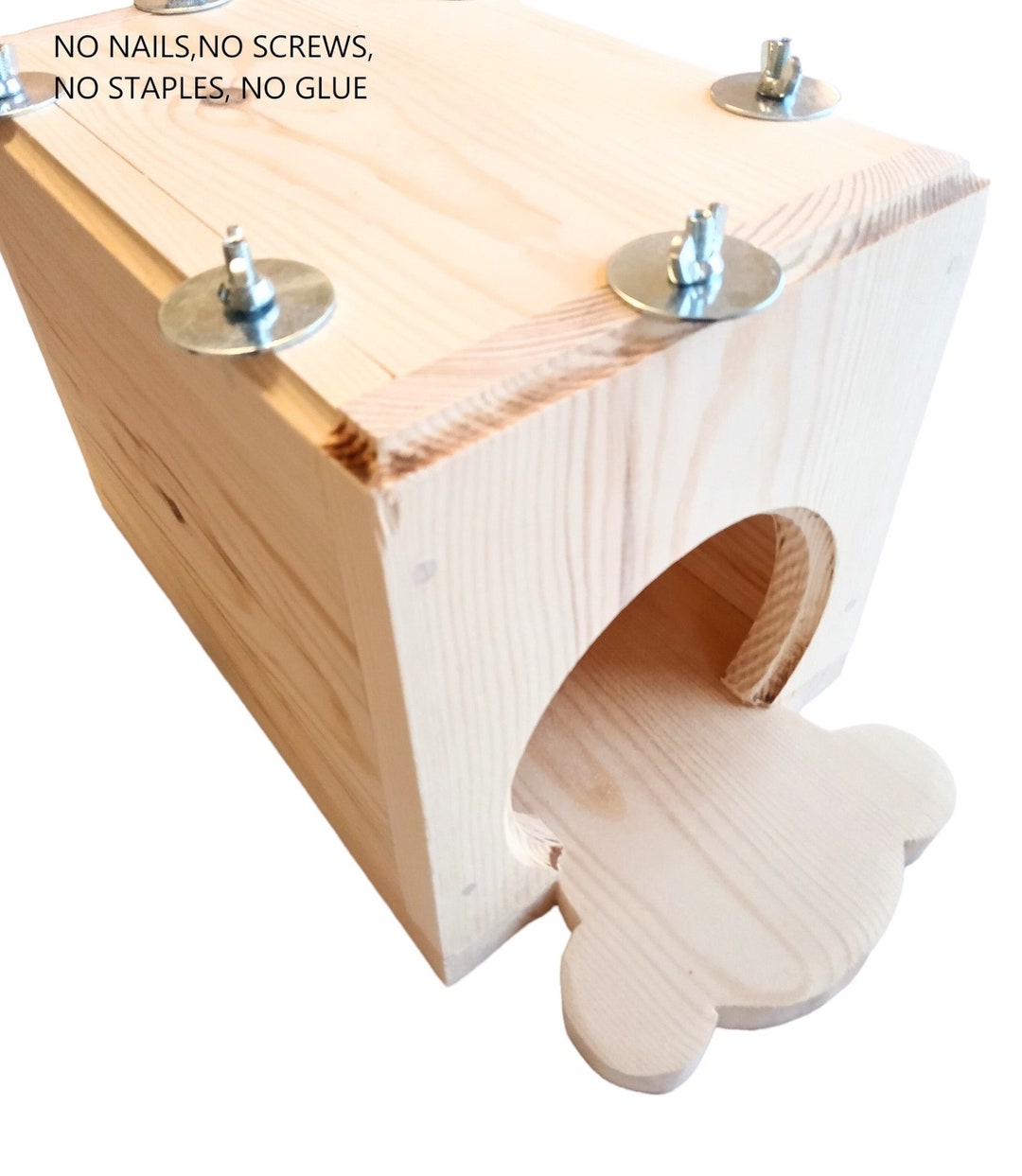 Hideaway/house /den/nest Box for Small Animals Including Chinchillas ...