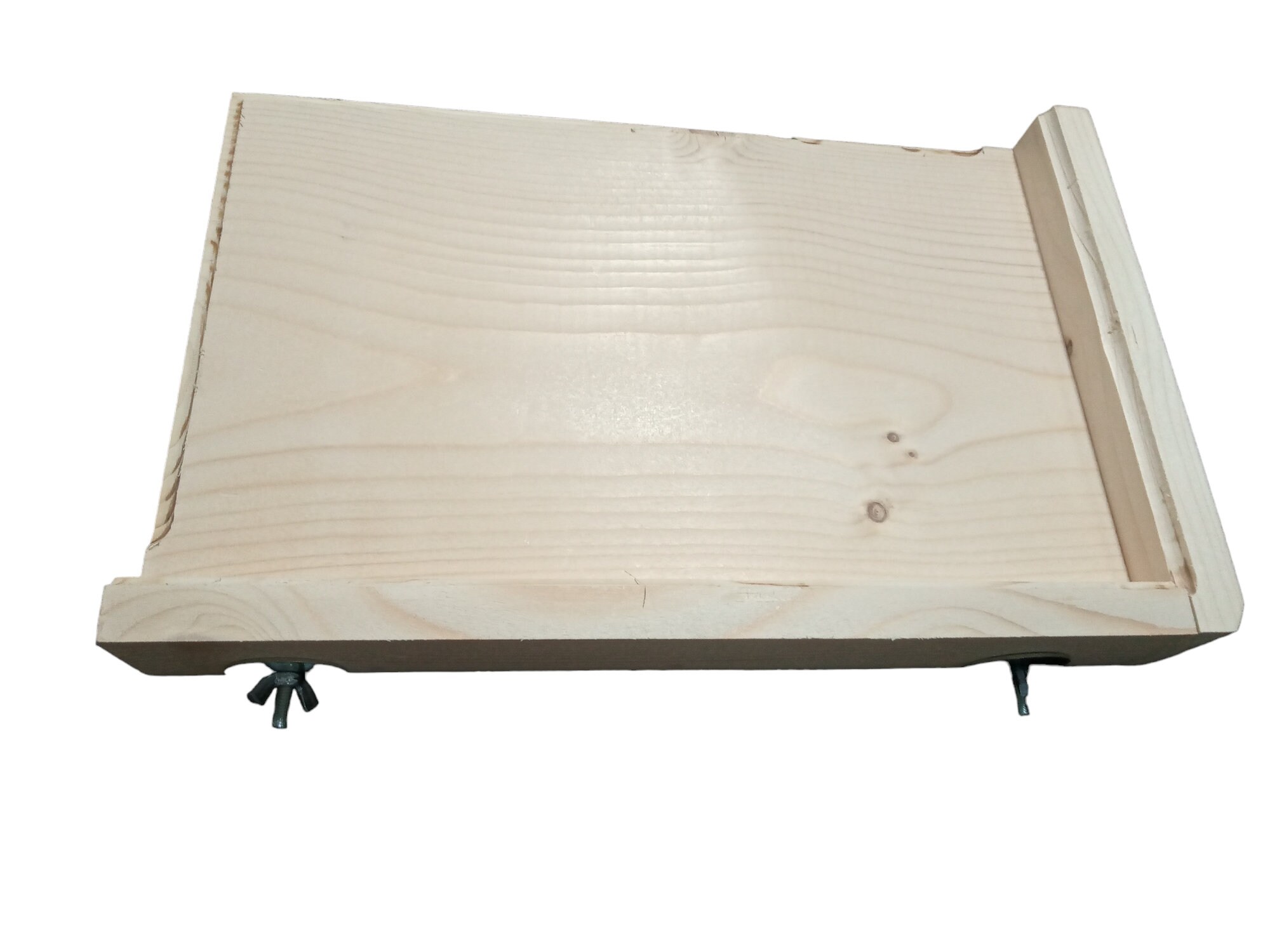 Rectangle Corner Shelf With Poop Rail 13.5 Inch X 8.25 Inch Approx ...