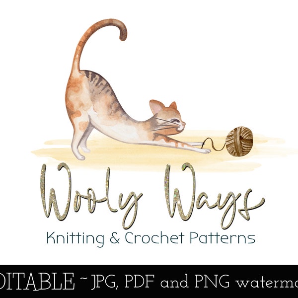 Yarn Logo Design - Etsy