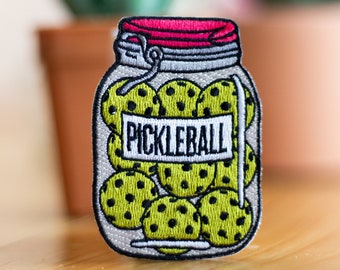 Pickleball Patch Embroidered Iron on Patches Preppy & Cute Gifts Sporty ...