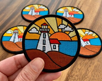 Lighthouse Patch | Etsy