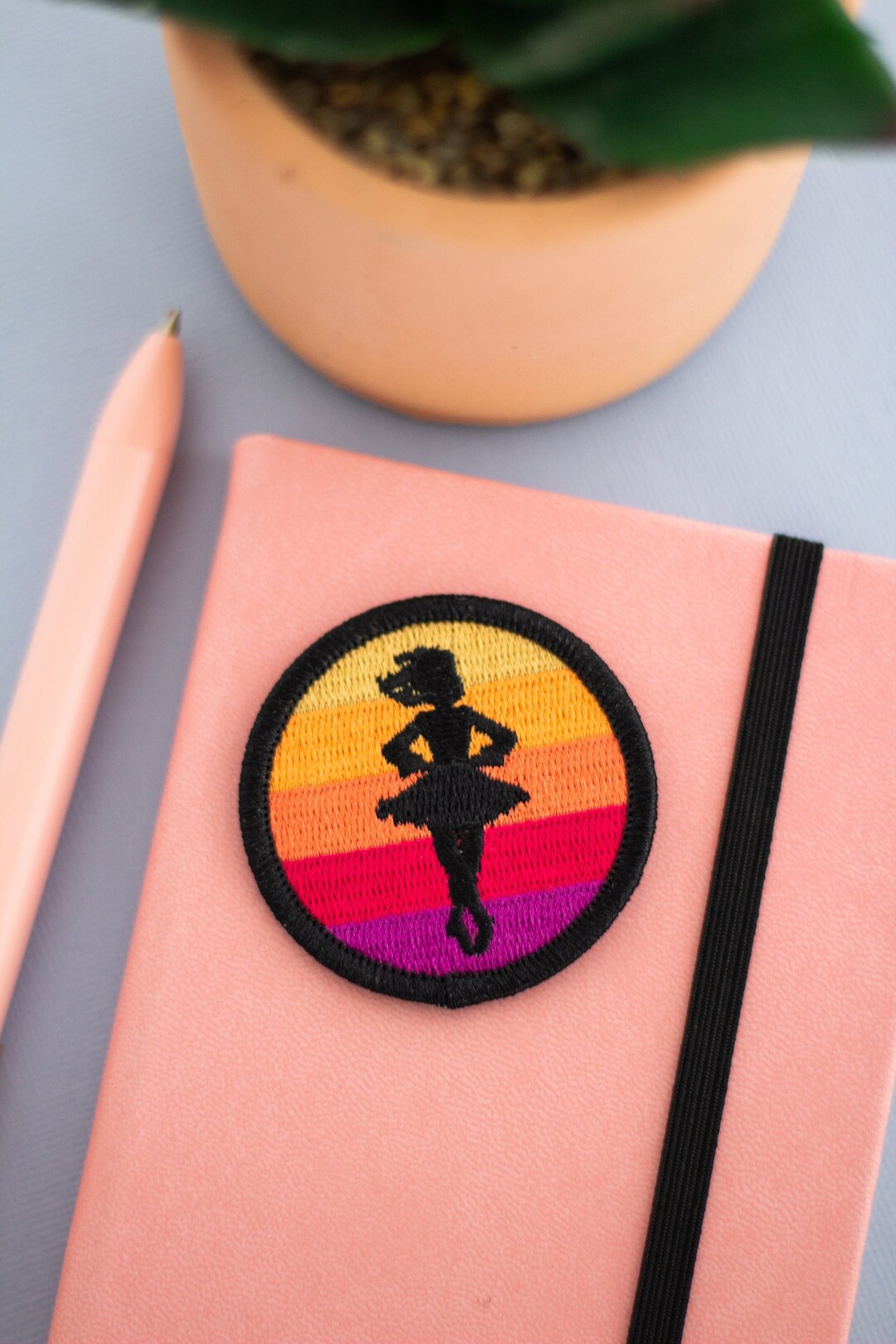 Irish Step Dancer Iron-on Patch - Etsy