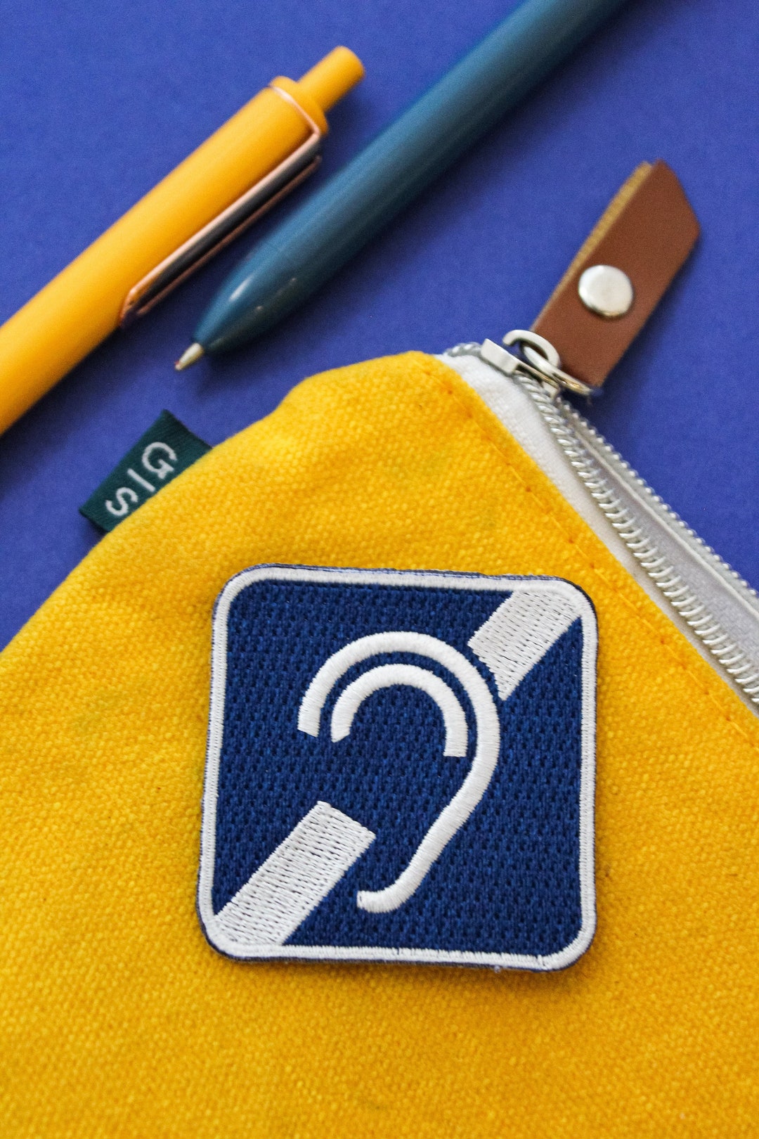 Deafness / Hearing Impaired Iron-on Patch - Etsy