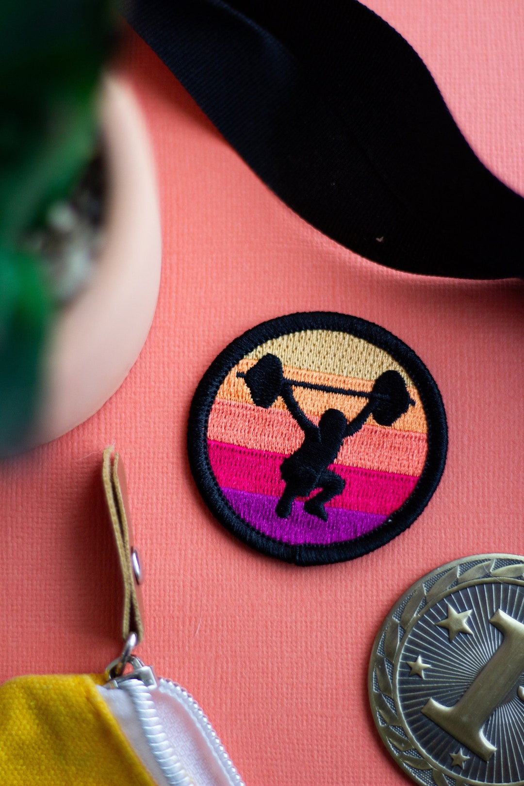 Weightlifting / Powerlifting Iron-on Patch - Etsy