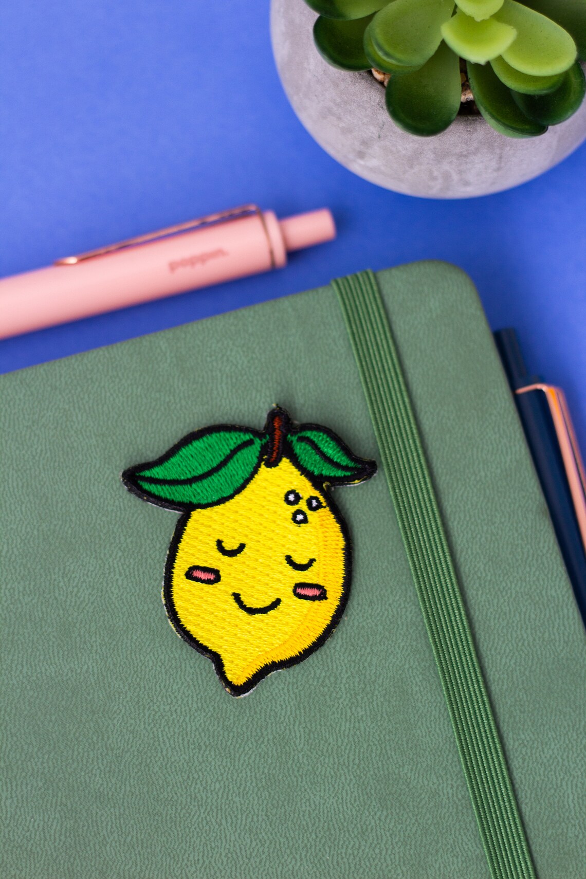 Lemon Iron on Patch Cute Kawaii - Etsy