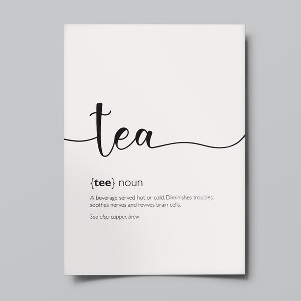 Tea Quotes - Etsy