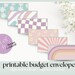 Printable Cash Budget Envelopes | Retro, Y2k Aesthetic - Set of 6 ...