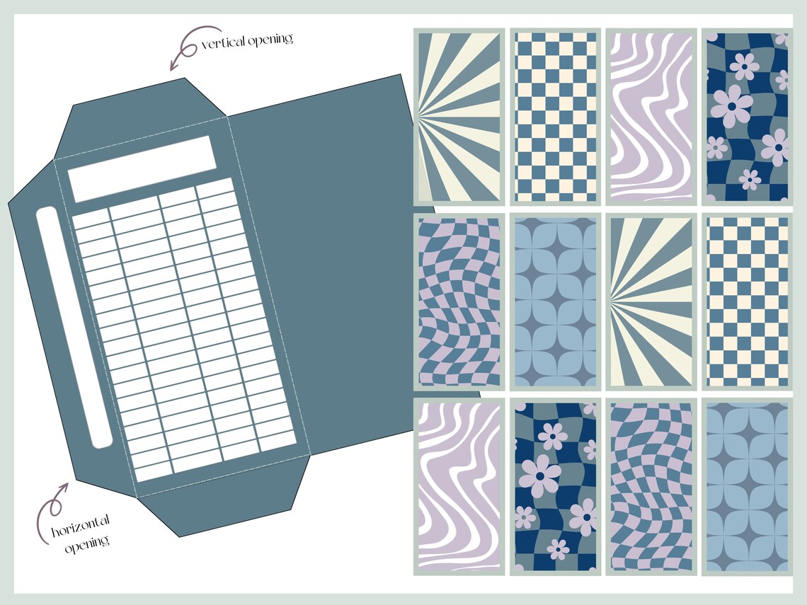 Printable Cash Budget Envelopes, Set of 6 Bonus Material, Cash Stuffing ...