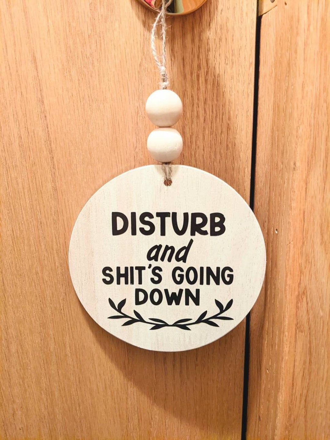 Funny Do Not Disturb Sign / Work From Home Sign / Door Hanger - Etsy