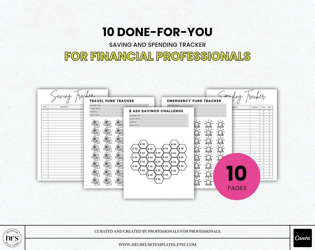 Client Freebie Saving Tracker and Spending Tracker Tracker Printable ... Client Freebie Saving Tracker and Spending Tracker Tracker Printable ...