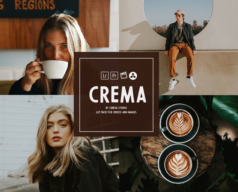 Crema LUT Pack - 6 Smooth, Natural, Silky LUTS - Etsy