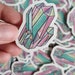 Crystal Sticker - Etsy