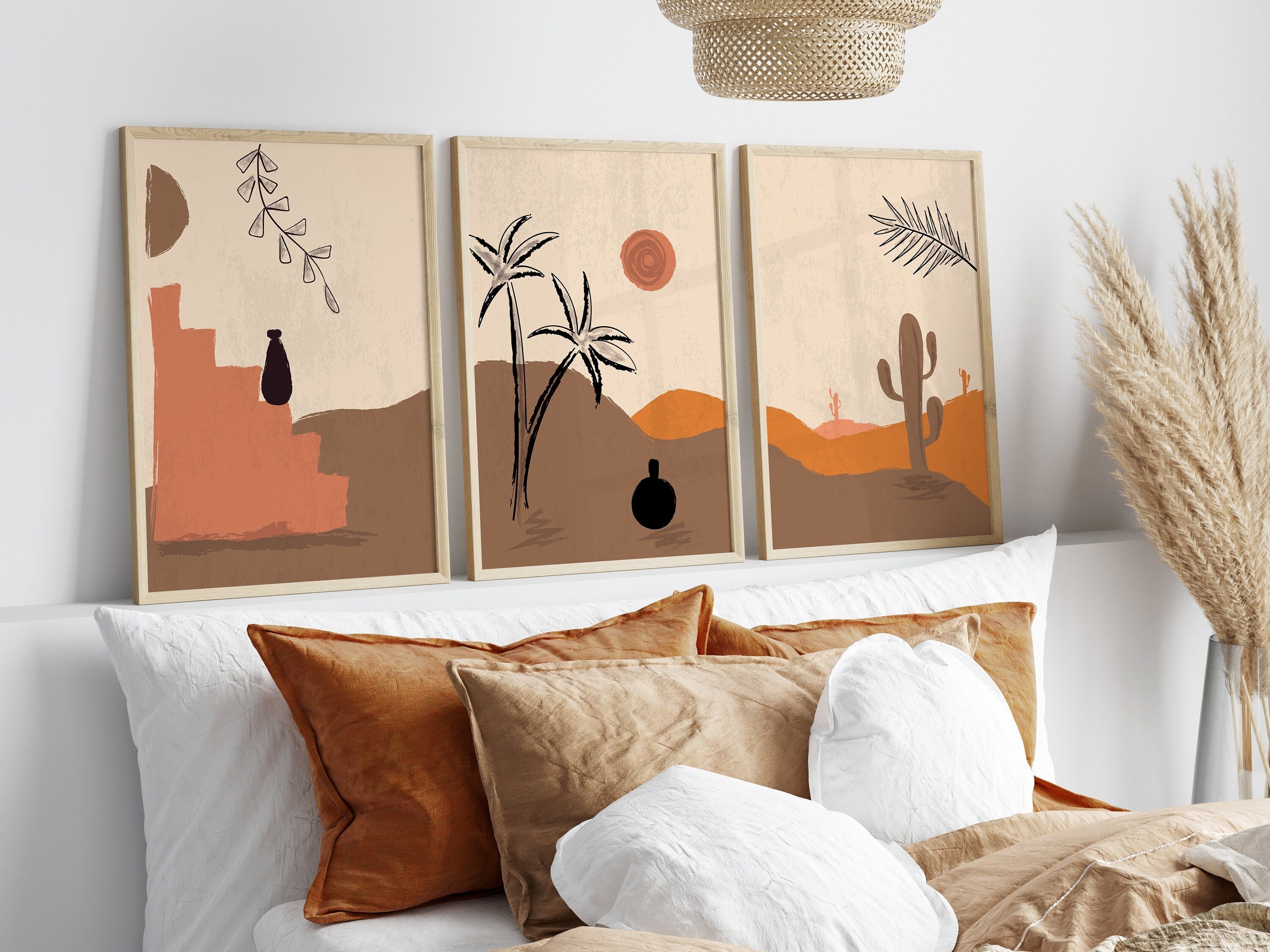 Earthy Boho Bedroom
