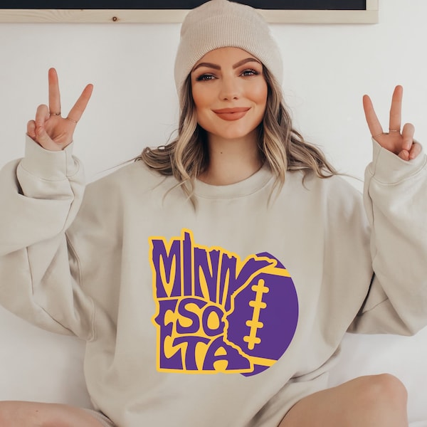 Women Mn Vikings Sweatshirt - Etsy