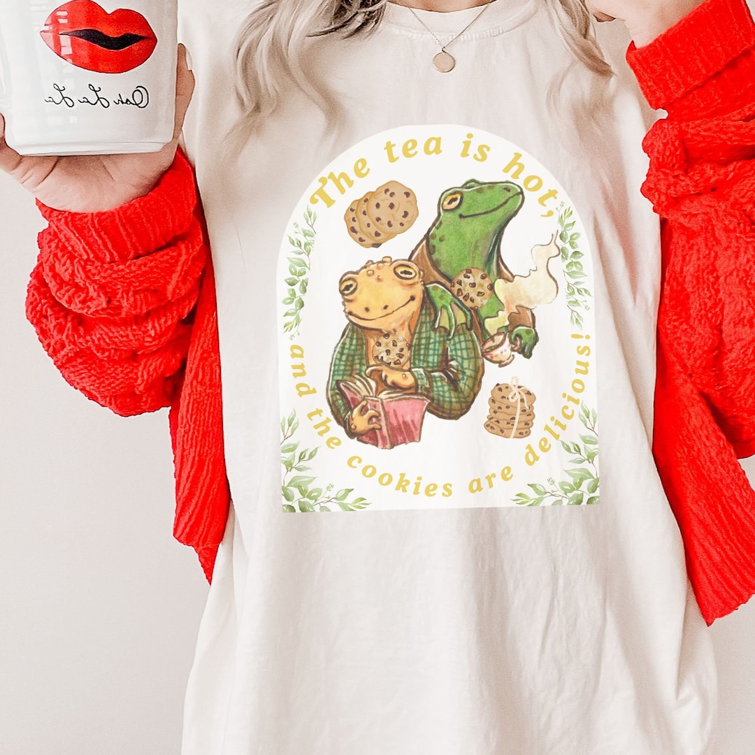 Frog Friends Toad Comfort Colors Are Chocolate Chip Cookies and Hot Tea ...