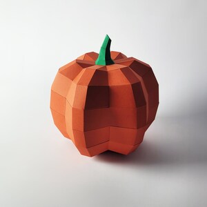 Digital Template, Paper Craft 3d, Pumpkin Origami, Home Decor Fruit ...